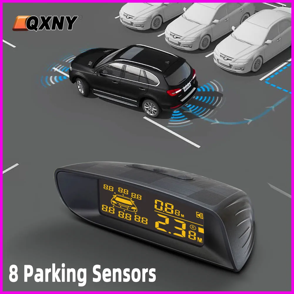 Car Parking Sensor Assistant System Reverse Backup Radar Kit Parktronic ...