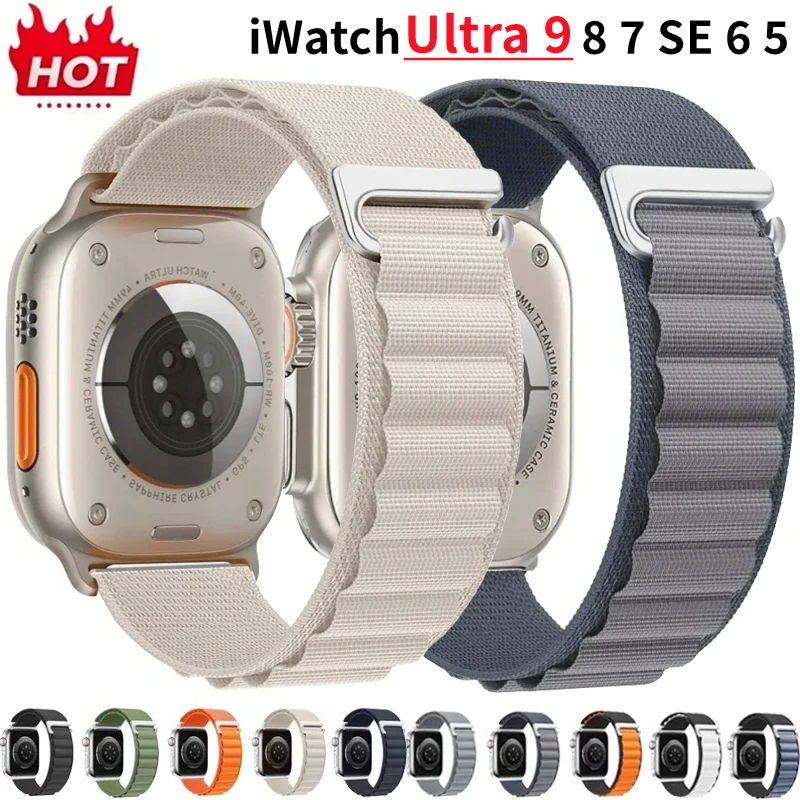 Alpine Loop for Apple Watch Ultra 2/1 Band 49mm 45mm 44m 41mm 40mm 42mm ...