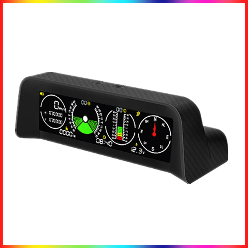 X90 Hud Car Compass Inclinometer Speedometer Digital Gps Mph Km/h Slope ...
