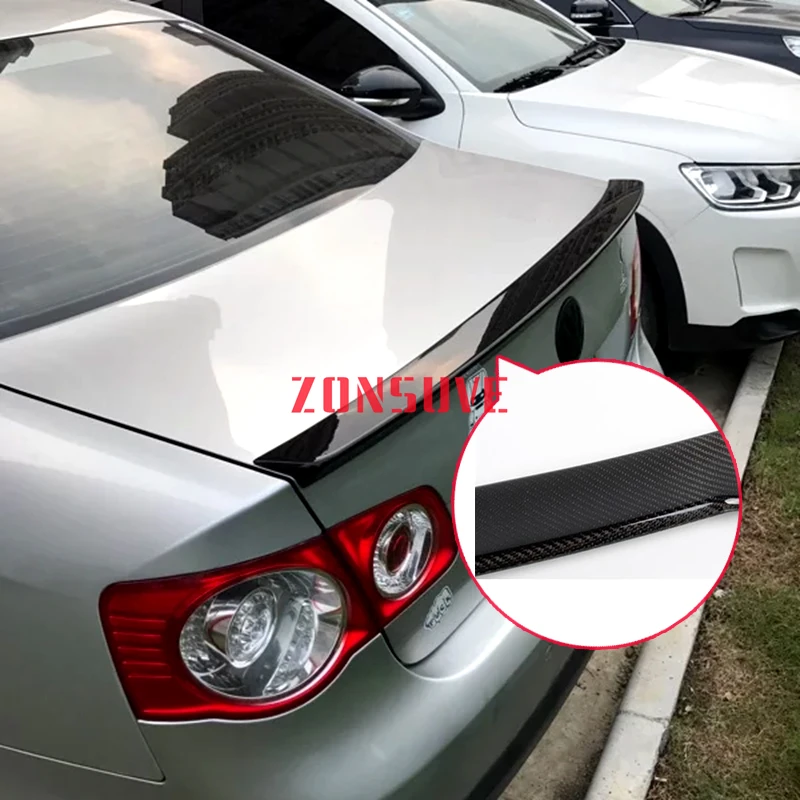 Uso para volkswagen vw jetta mk5 2009 2011 ano spoiler abs plástico ...