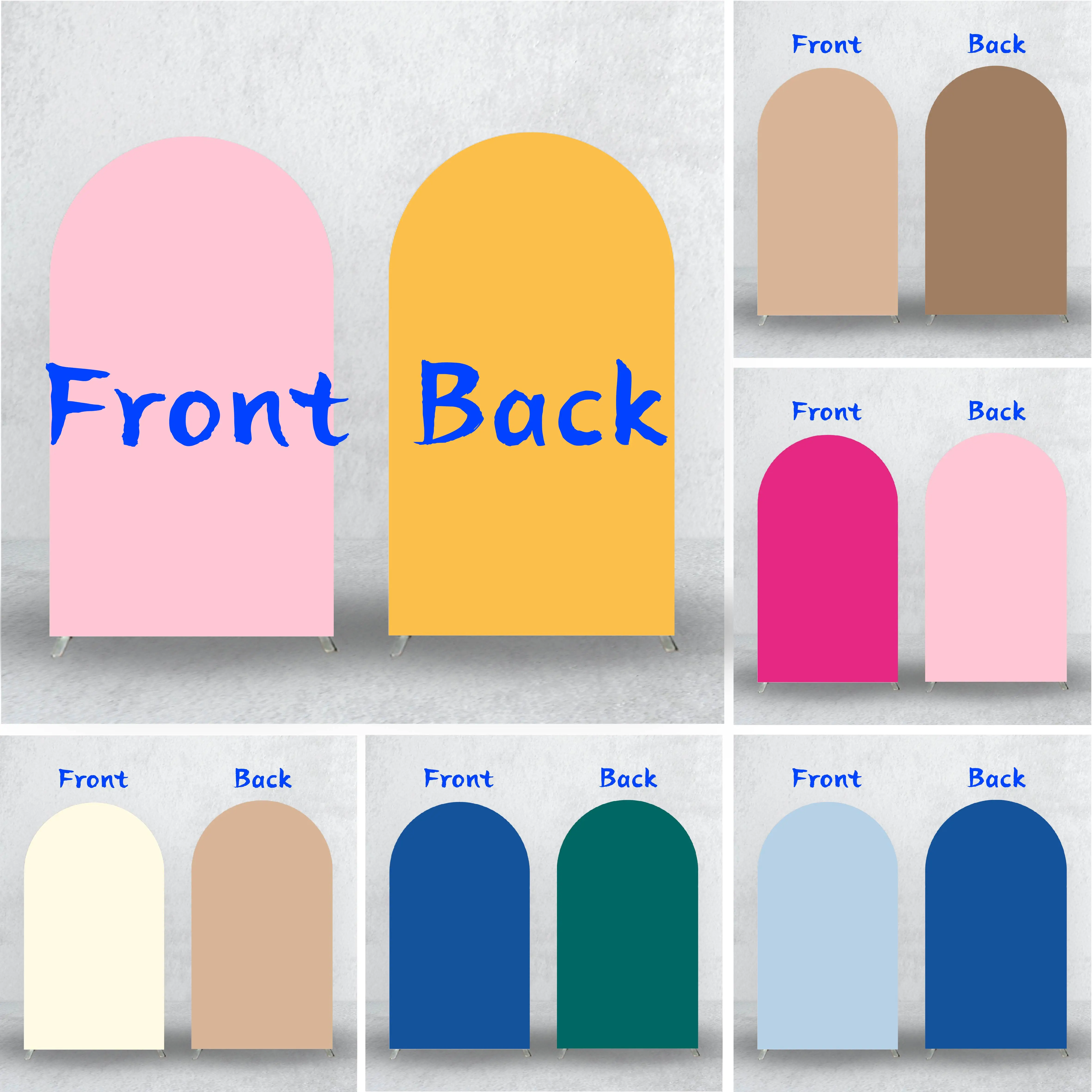 Double-Sided-Arch-Background-Cover-Different-Colors-for-Wedding-Decor ...