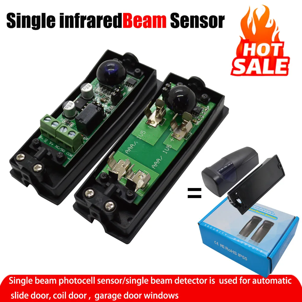 Dual-Beam-Sensor-Active-Infrared-Intrusion-Detector-IR-20m-Outdoor ...
