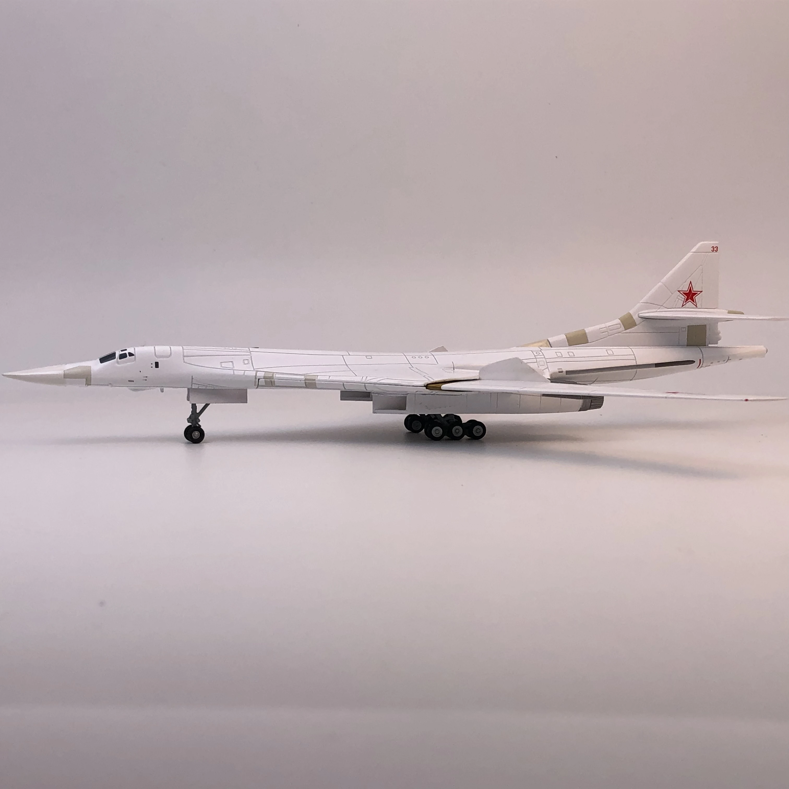 Wltk URSS Soviet AIR FORCE TUPOLEV Tu-160 BLACKJACK BOMBER Diecast ...