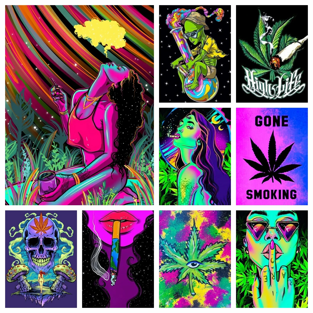 Stoner Girls Wallpaper