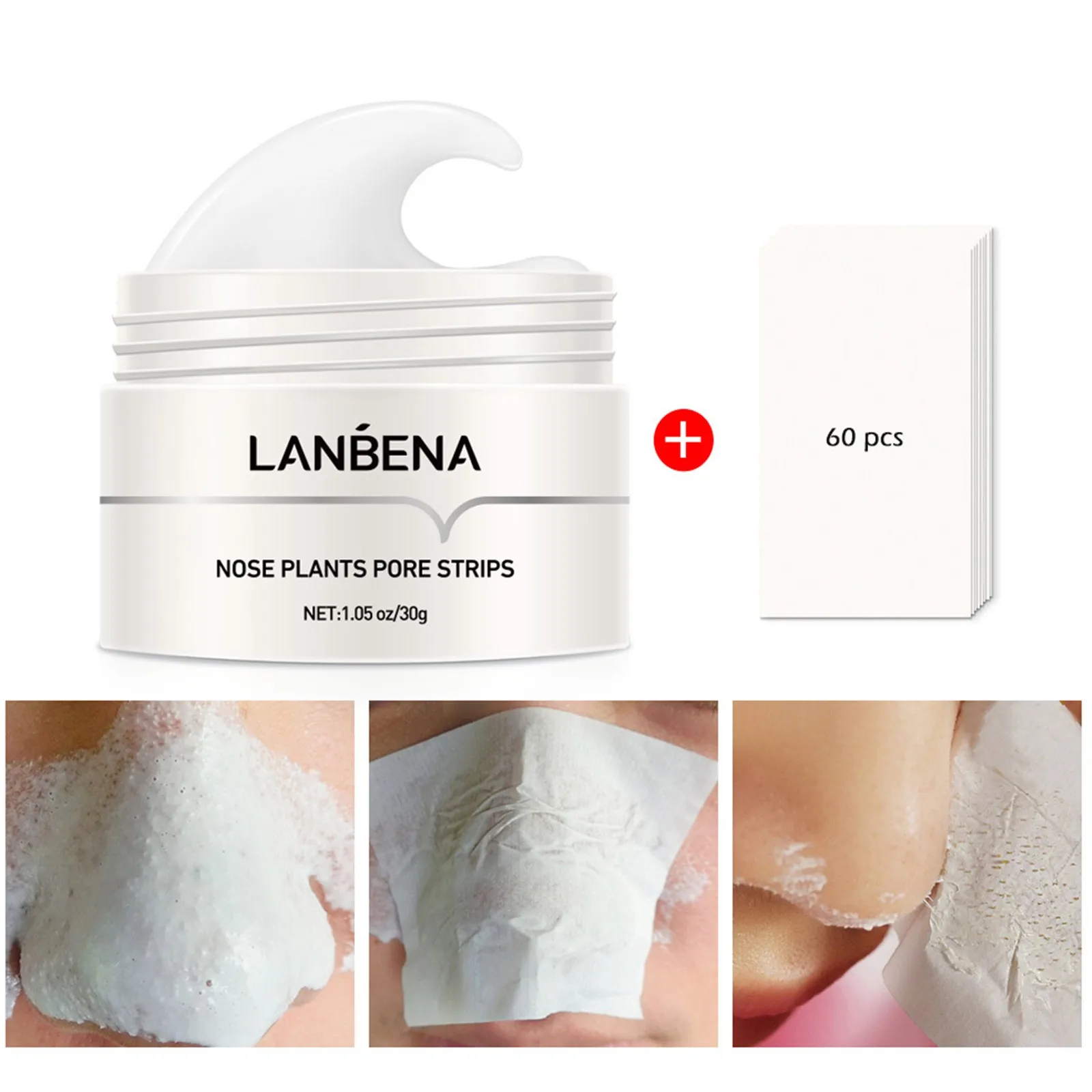 30ml-Blackhead-Remover-Cream-Paper-Plant-Pore-Strips-Nose-Acne ...