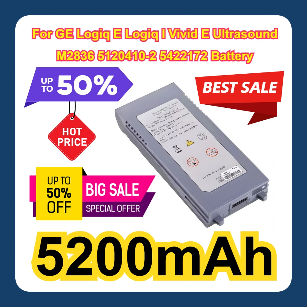 For GE Logiq E Logiq I Vivid E Ultrasound M2836 5120410-2 5422172 ...