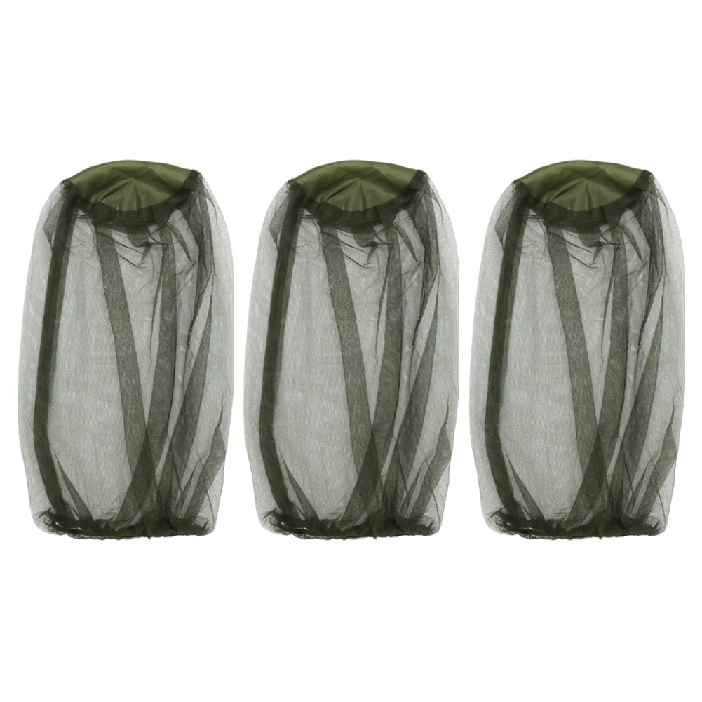 3Pcs-Mosquito-Head-Net-Mesh-Face-Cover-Mosquito-Bee-Insect-Mesh-Head ...