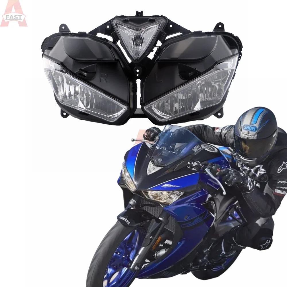 Motorcycle-Headlight-For-YAMAHA-YZF-R25-R3-Headlamp-Assembly-Head-Light ...
