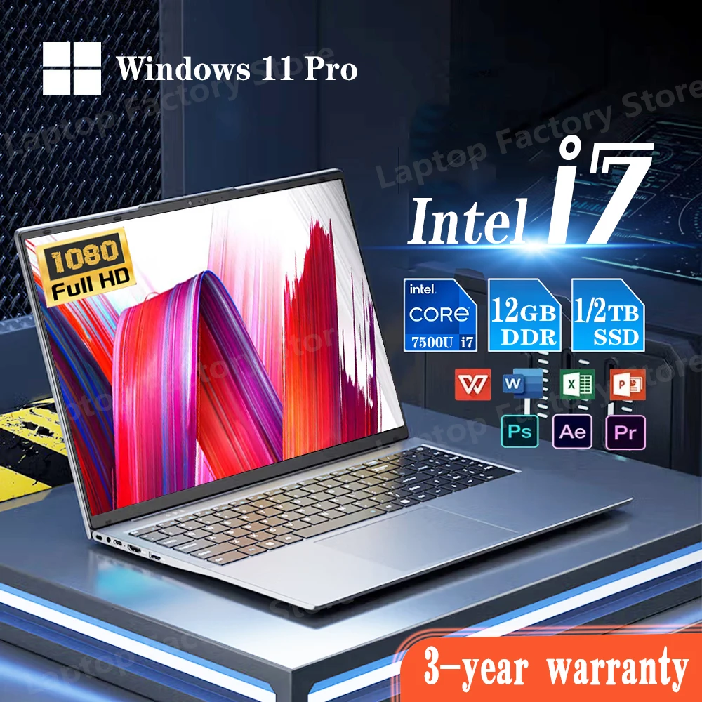 2024-Ultra-Slim-i7-Laptop-Computer-PC-14-1-intel-Core-i7-7500U-Laptops ...