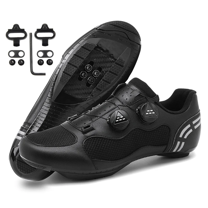 Mountain-Bike-Shoe-Cleats-Shoes-Men-Flat-Pedal-Bicycle-Shoe-Speed-SPD ...