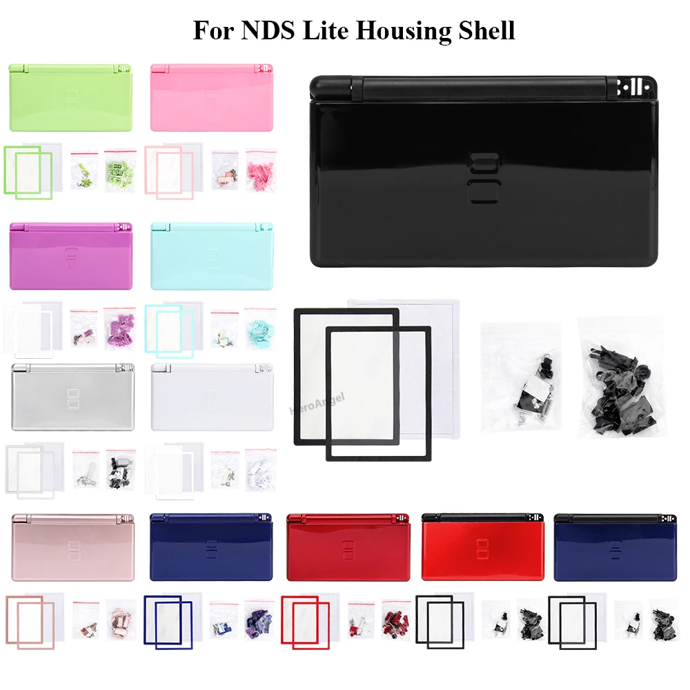 18-Colors-Replacement-Housing-Shell-Case-Full-Kit-For-NDS-Lite-with ...