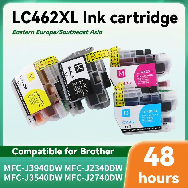 LC462 LC462XL Compatible Ink Cartridges for Brother MFC-J2340DW MFC ...