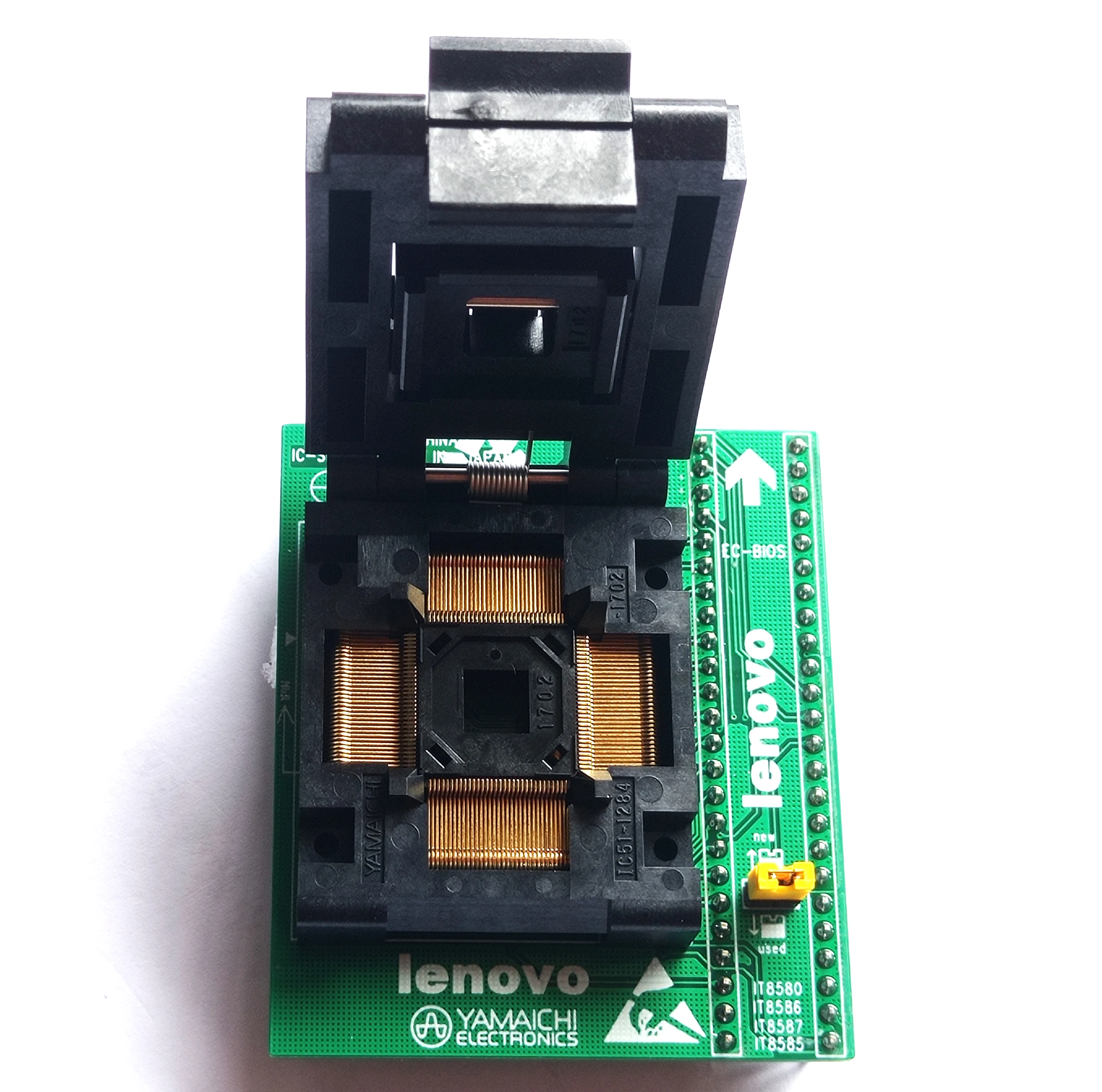 QFP128-socket-IT8580E-IT8586E-IT8585-IT8587-EC-Boot-chip-adapter ...