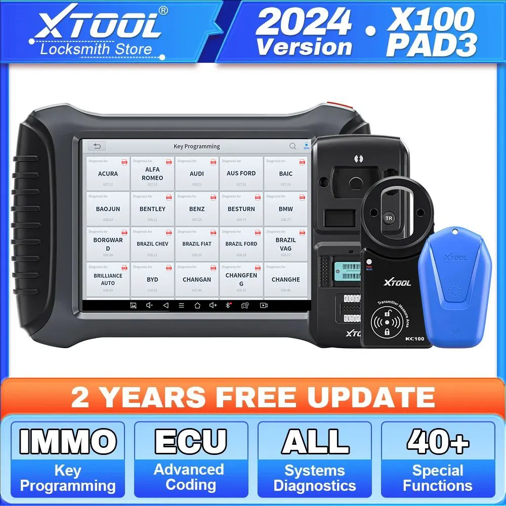 XTOOL-X100-PAD3-Elite-Auto-Key-Programmer-Professional-OBD2-Diagnostic ...