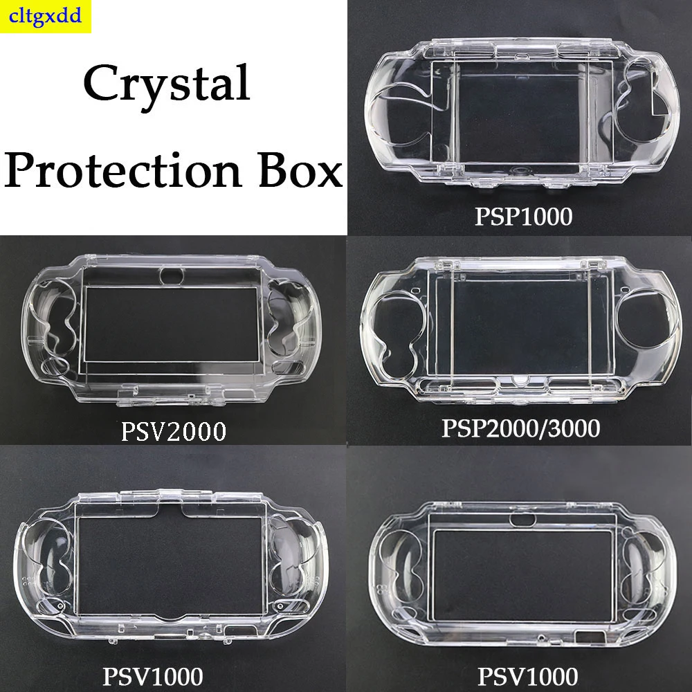 1-Stuks-Clear-Crystal-Case-Hard-Case-Voor-Ps-Vita-Psv-1000-2000-Psp-Go ...