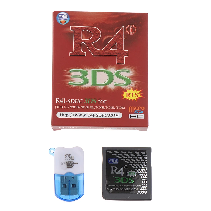 1set Black R4i-sdhc 3ds Rts Upgrade Revolution For Dsi For 3dsll/n3ds ...