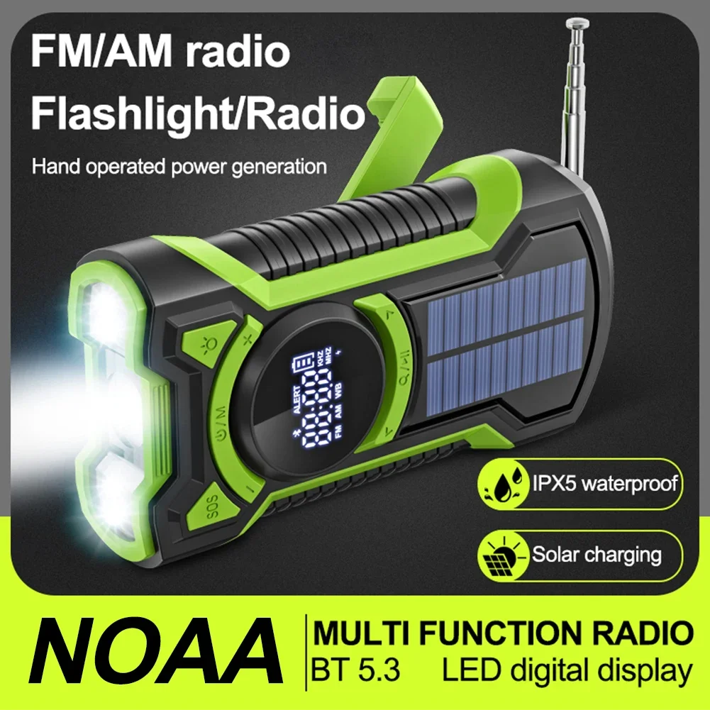 Radio-Solar-multialimentada-de-banda-completa-AM-FM-NOAA-meteorol-gica ...