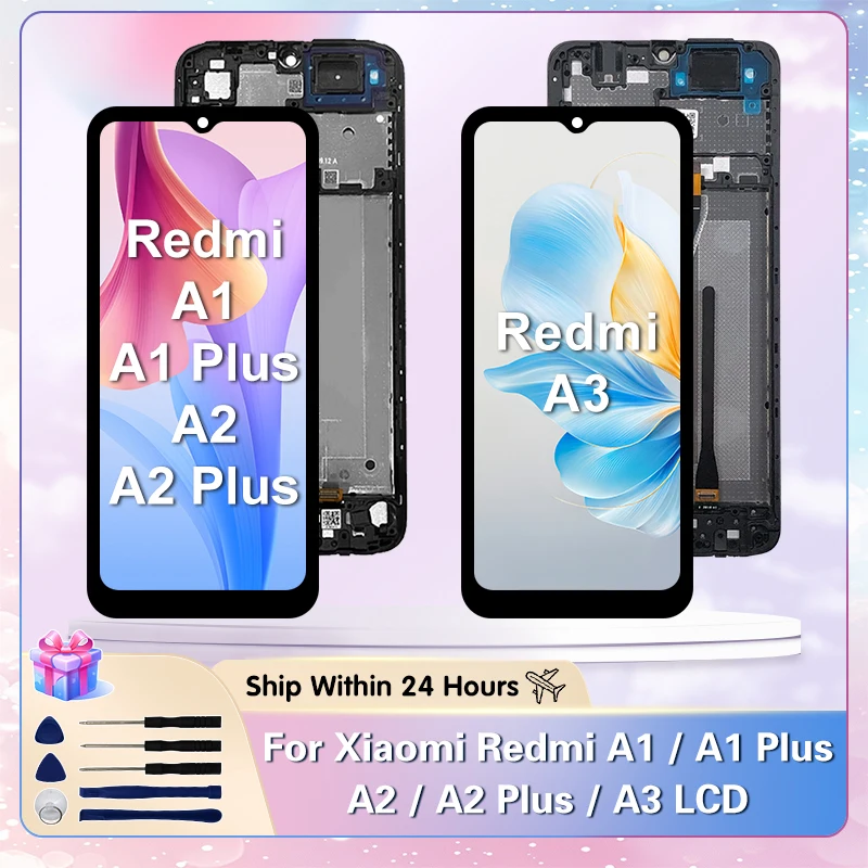 A2 Plus OEM LCD para Xiaomi Redmi A1 LCD A1 Plus pantalla táctil para ...