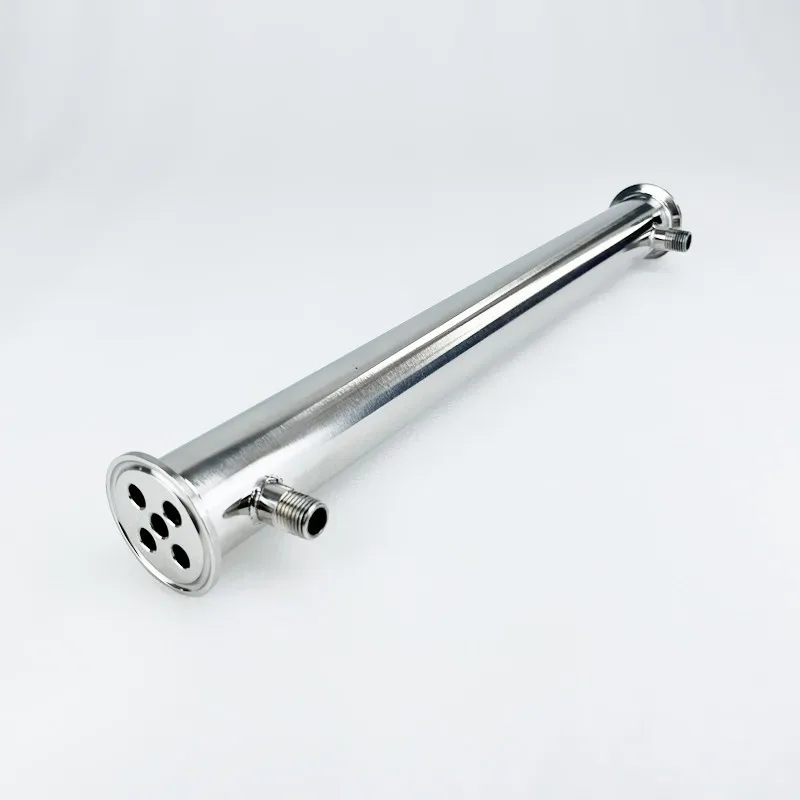 1-5-OD50-5mm-Tri-clamp-Dephlegmator-Distillation-Condenser-With-1-4 ...