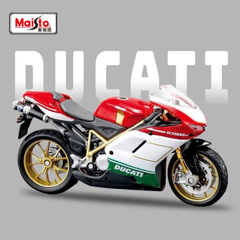 Maisto-1-18-Ducati-1098S-Alloy-Sports-Motorcycle-Model-Simulation ...
