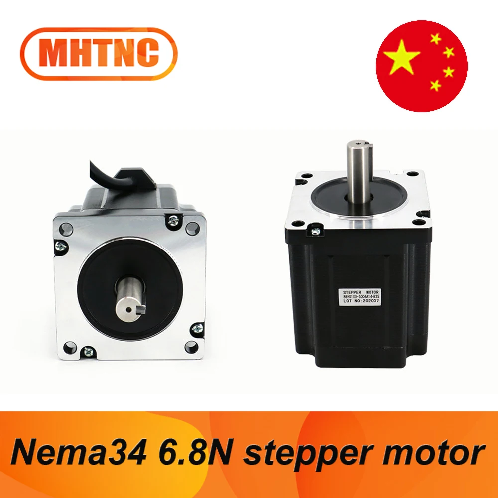 Nema34 Open Loop Stappenmotor 86HS100 5004A14 Motor Lengte: 100Mm ...