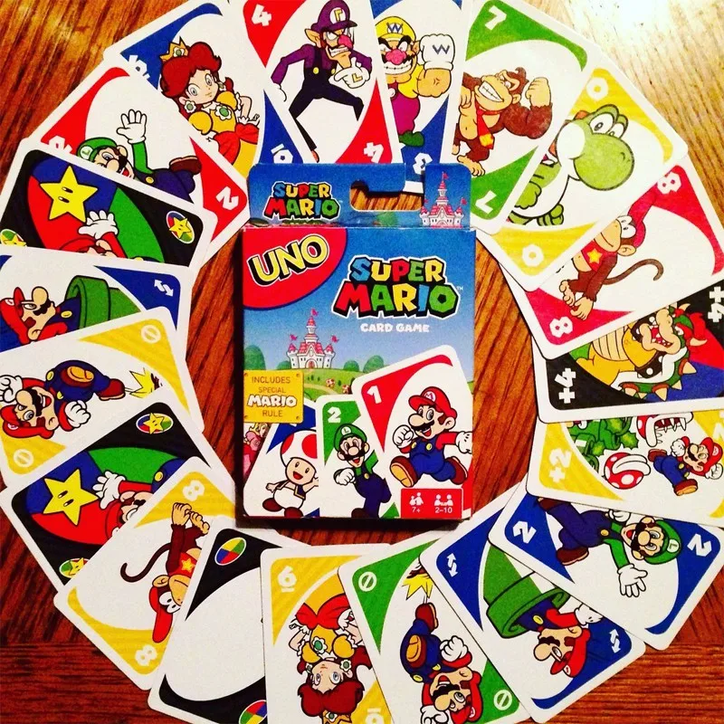 Mario Uno Card Game