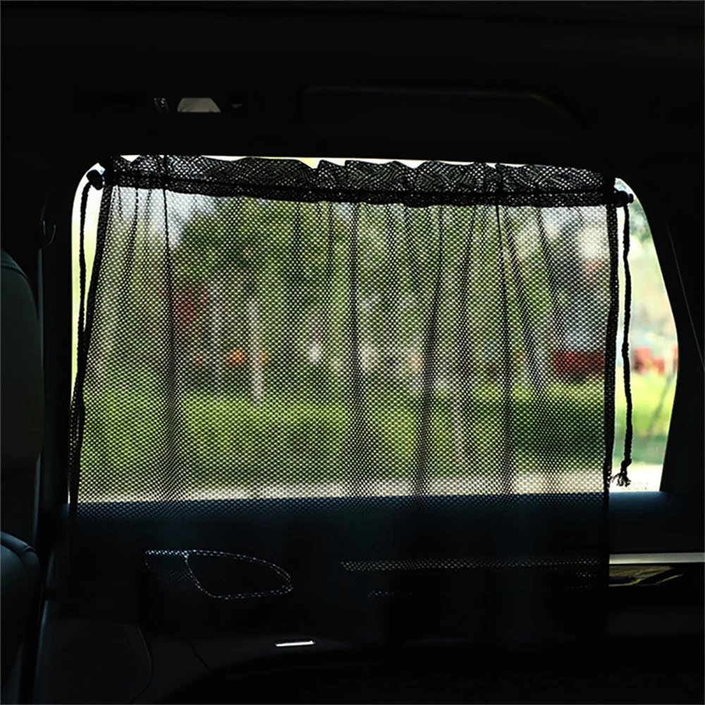 Suction cup Curtain Curtains Mesh Sunshade Auto Supplies Heat ...