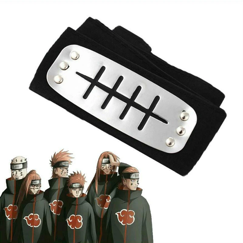 Bandai Anime Naruto Headband Cosplay Costumes Accessories Konoha ...