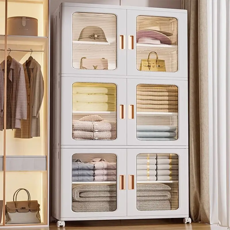 Installation-free-storage-cabinet-household-multi-layer-snack-storage ...