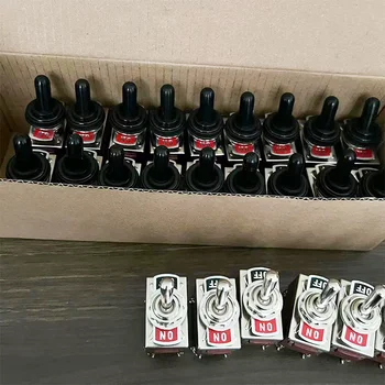 High quality Toggle Switch momentary 250V max 15A switch Pole Double ...