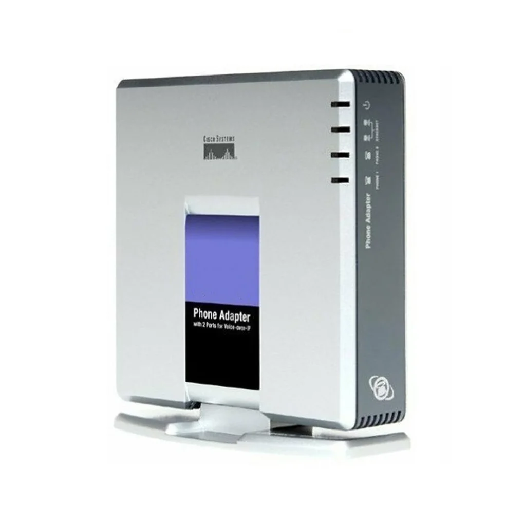 Linksys-PAP2T-VoIP-telefone-voz-adaptador-SIP-Internet-Phone-adaptador ...