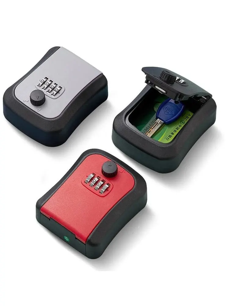 Weatherproof-Wall-mounted-Key-Safe-Password-Key-Box-Key-Lock-Box-No4 ...