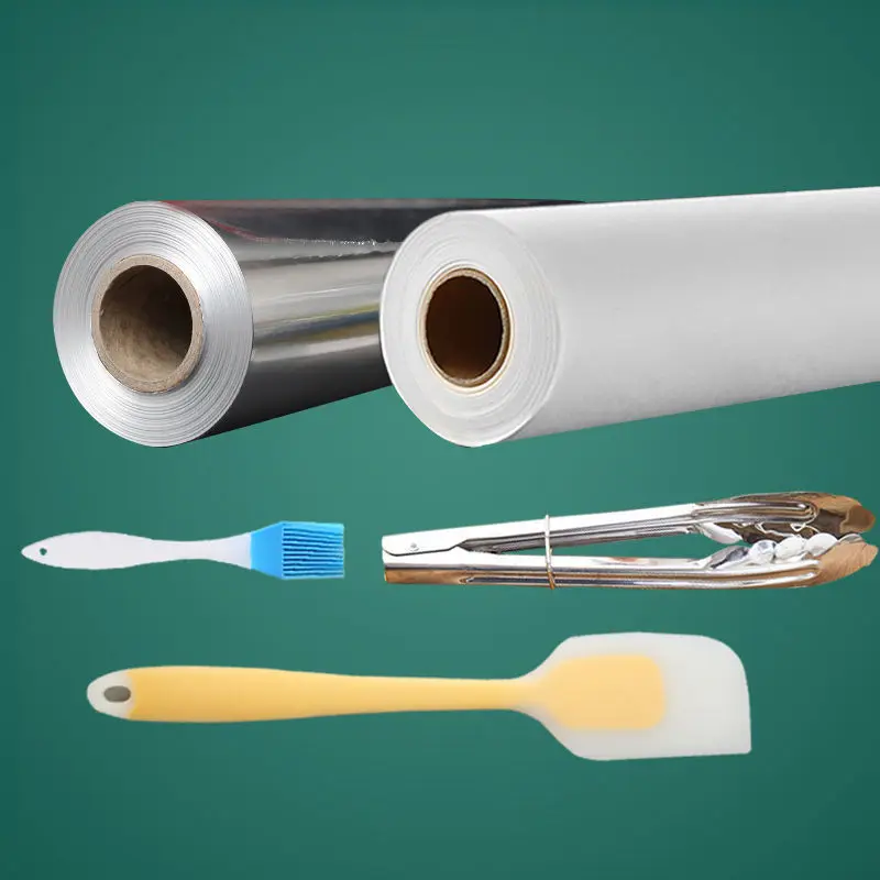 Baked-Tin-Paper-Aluminum-Foil-Paper-Oven-Air-Fryer-Barbecue-Paper ...