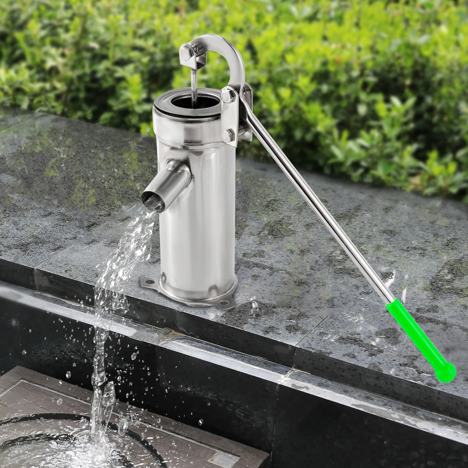 Domestic-Hand-Well-Pump-Manual-Deep-Water-Jet-Pump-Stainless-Steel ...