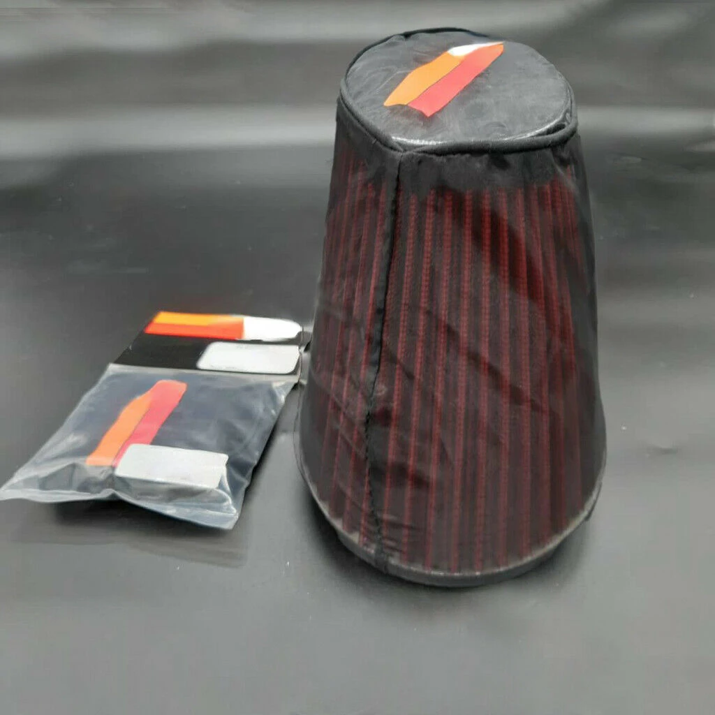 Air Intake Filter Sock Cover for Car Engine Cold Air Filter Protective ...