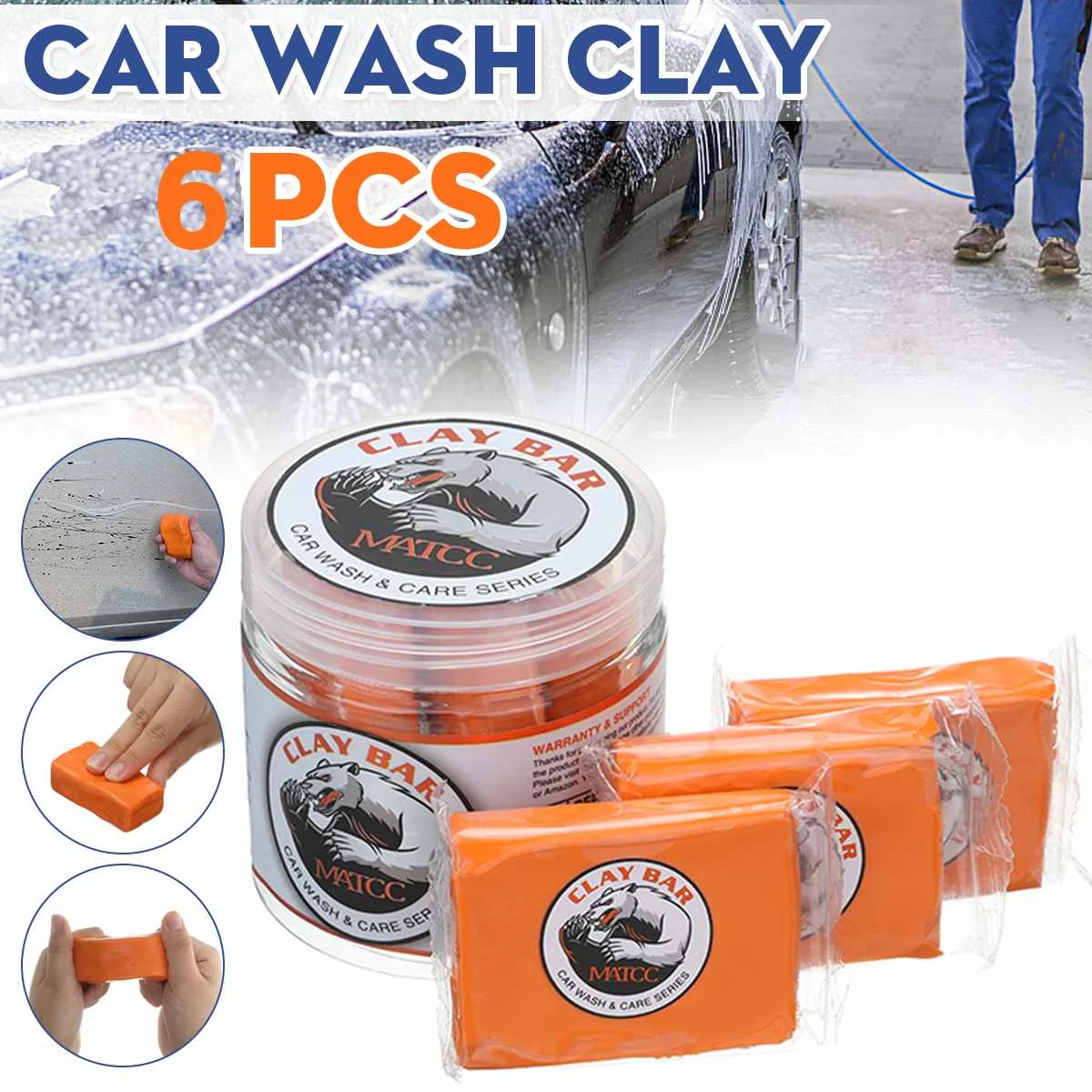 3-6-9Pcs-Car-Cleaning-Magic-Clay-Bar-Car-Detailing-Wash-Mud-Paint ...
