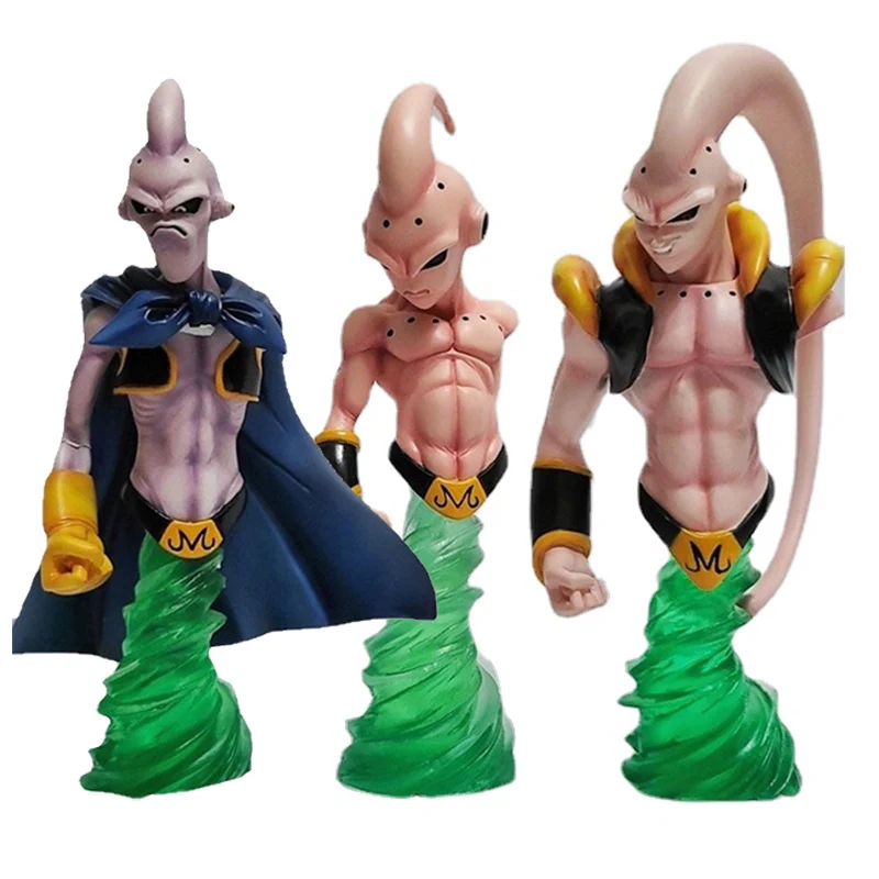 3 Styles Buu Busts 17cm Anime Dragon Ball Gotenks Majin Buu Action ...