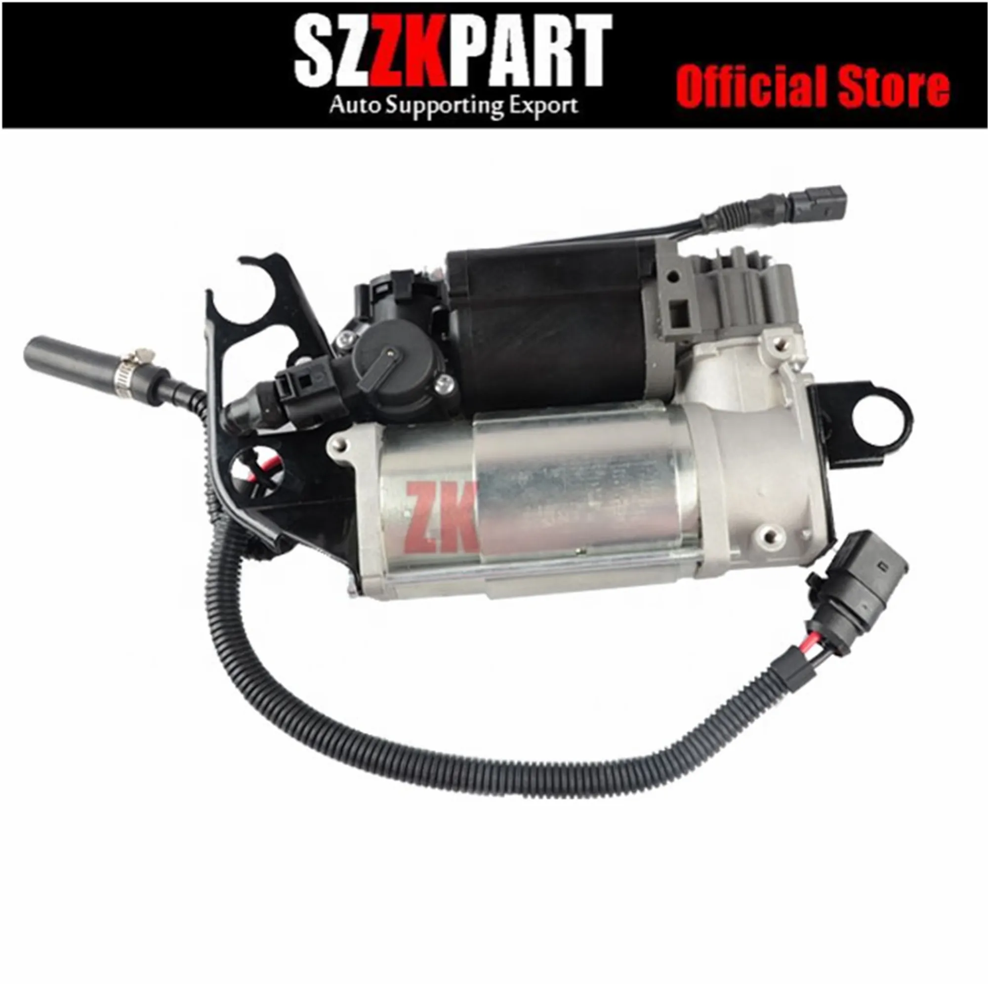 AP01 4L0698007A 아우디 Q7 4L / 4LB 2006 2015 에어 서스펜션 압축기 + 릴레이 7L0698835A ...