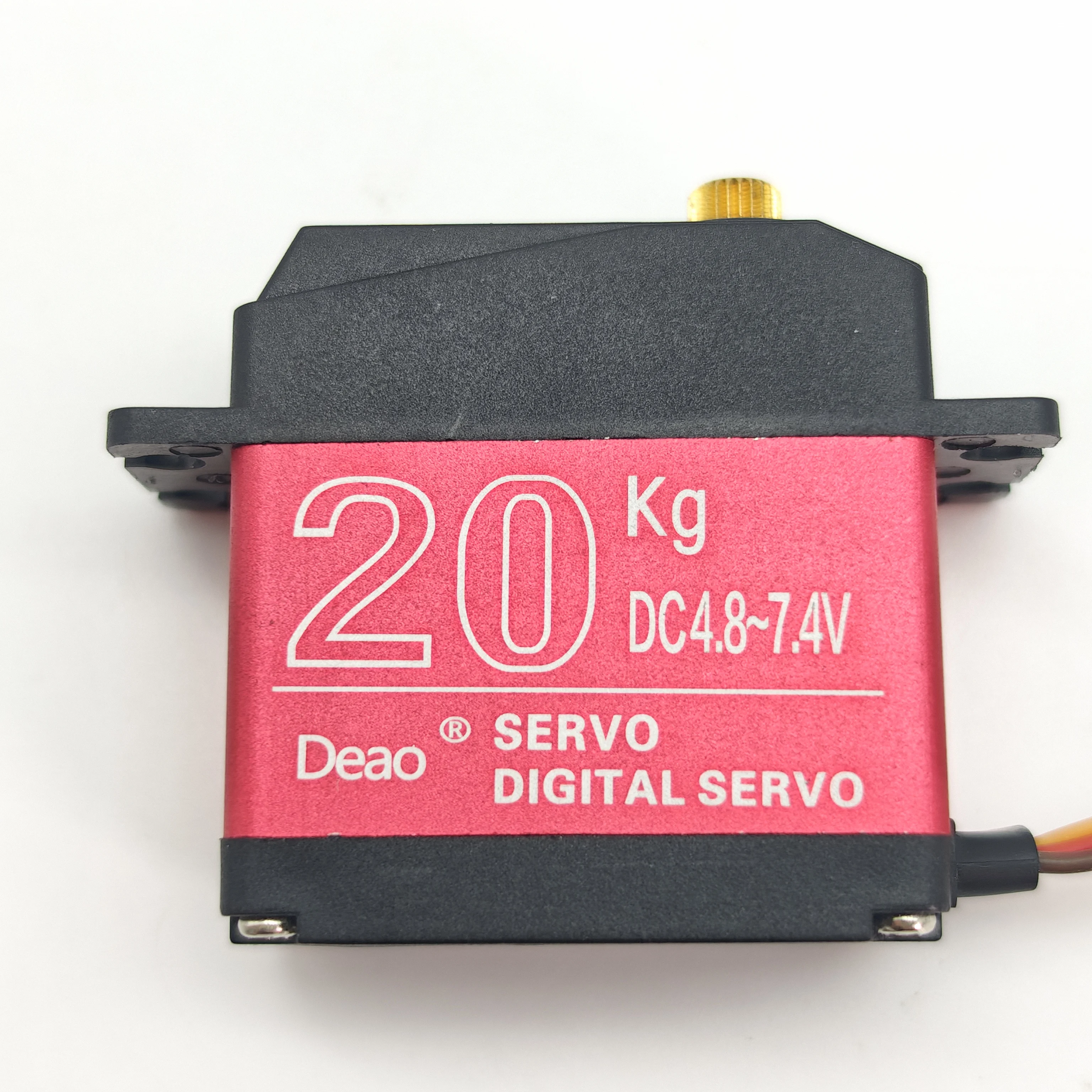 Servo 20KG 25KG Servo 180/270 Degrees Metal Gear 25T Metal Arm 1/10 ...