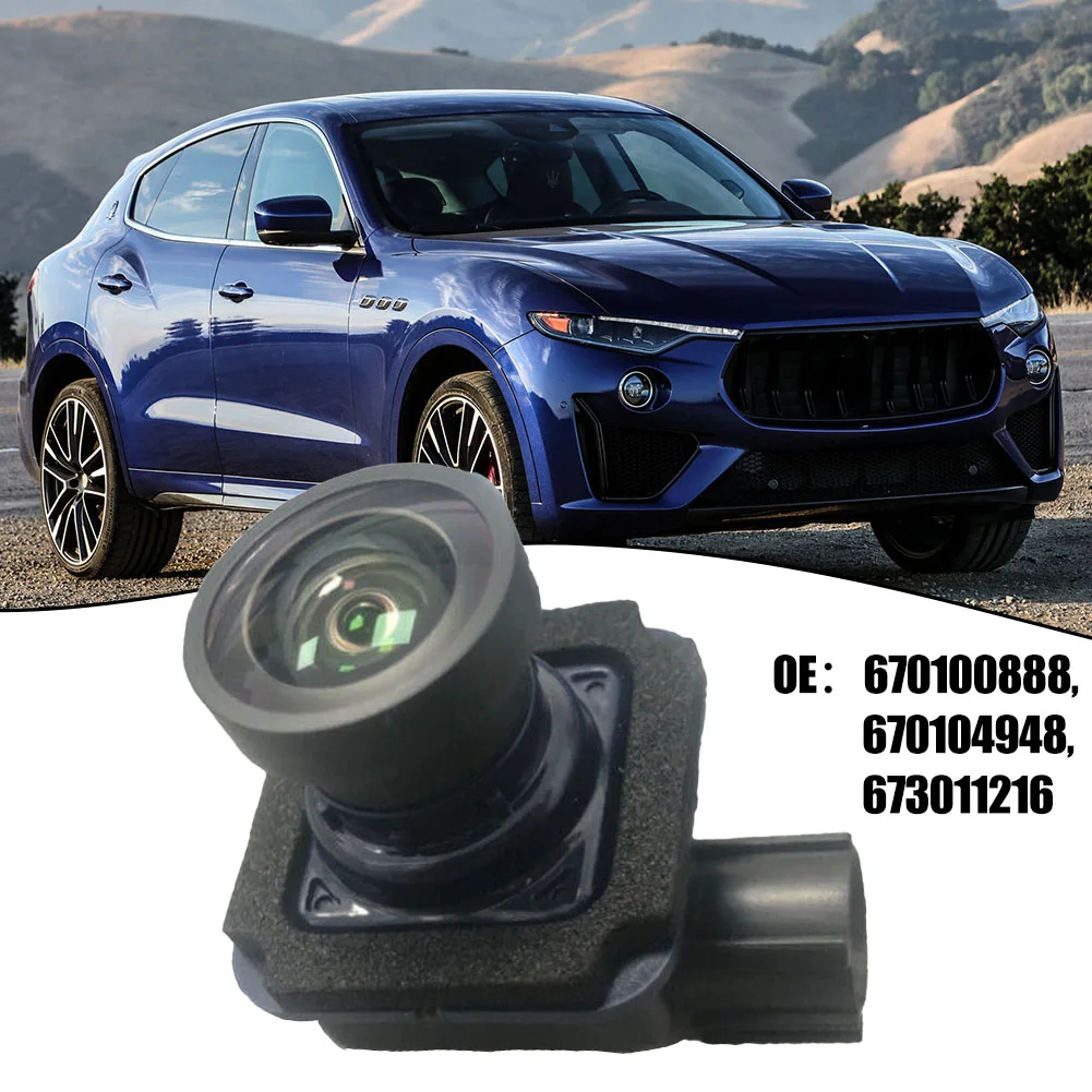 Black Car Parking Rear View Camera For Maserati Levante 2017-2020 ...