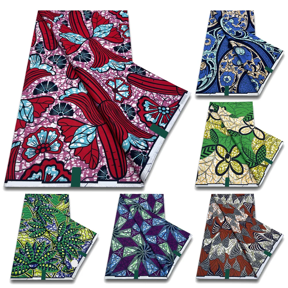 2024-Guaranteed-Veritable-Original-African-Wax-Print-Fabric-Real ...