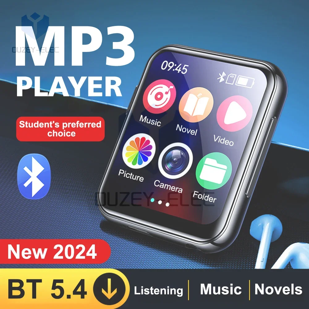 MP3-Music-Player-with-Bluetooth-5-4-HiFi-MP4-Walkman-Full-Touch-Screen ...