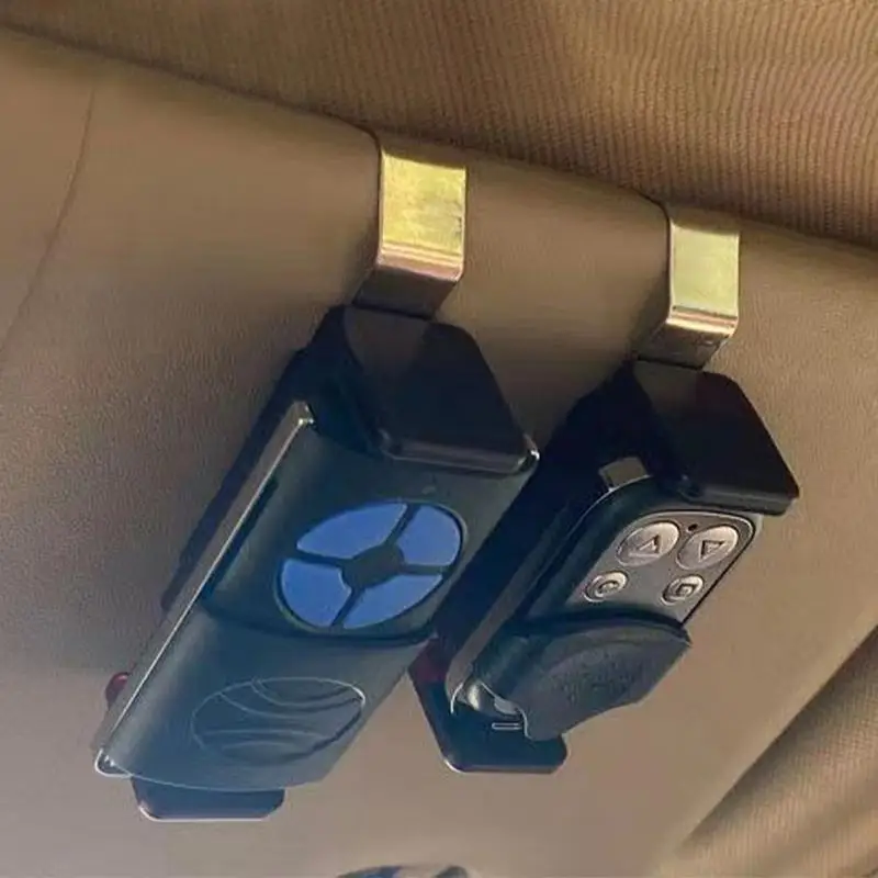 Car-Remote-Control-Bracket-Car-Sun-Visor-Clip-Holder-Gate-Remote-Garage ...
