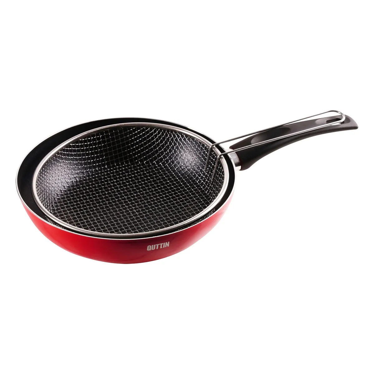Frying-pan-with-basket-Quttin-Infinity-Red-26-x-6-9-cm-26-3-x-45.jpg