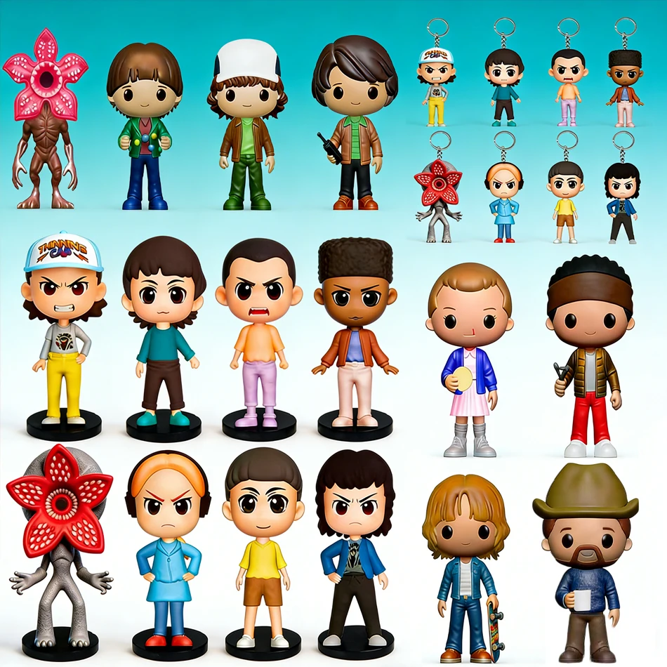 Figuras de Acción de Vinilo Mini Chibi de Stranger Things, Jane Ives ...