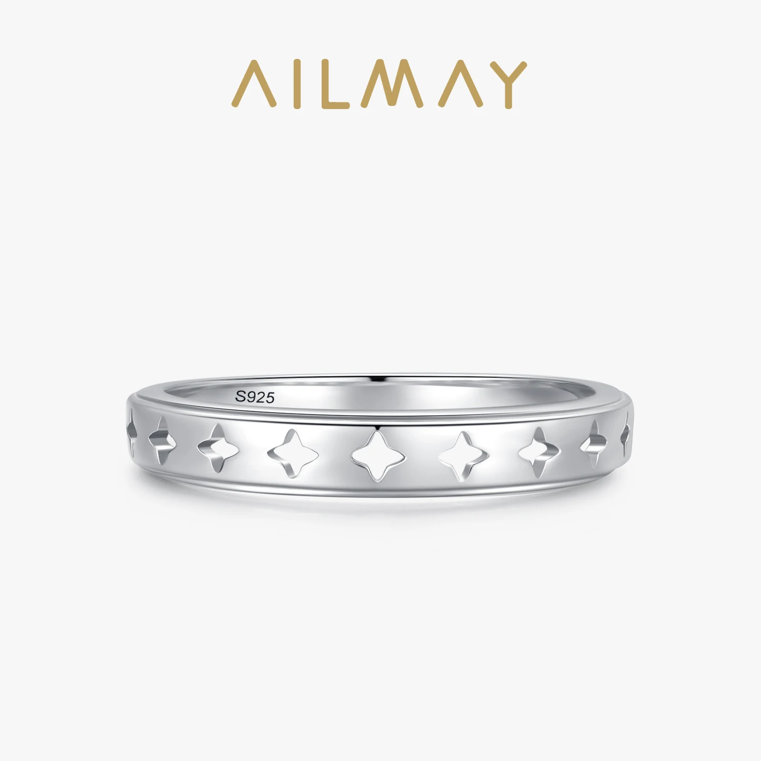 Ailmay-Minimalista-Oco-Anel-de-Dedo-para-Mulheres-Real-925-Sterling-Silver-Hipoalerg-nico ...