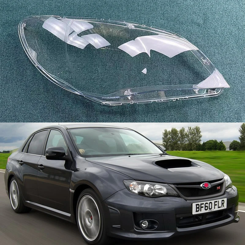 For-Subaru-Impreza-2006-2013-9-generations-Headlight-Cover-Transparent ...