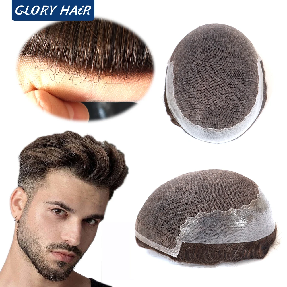 Gloryhair-Q6-Men-Capillary-Prothesis-Hair-Double-Knot-Unique-Parts-Men ...