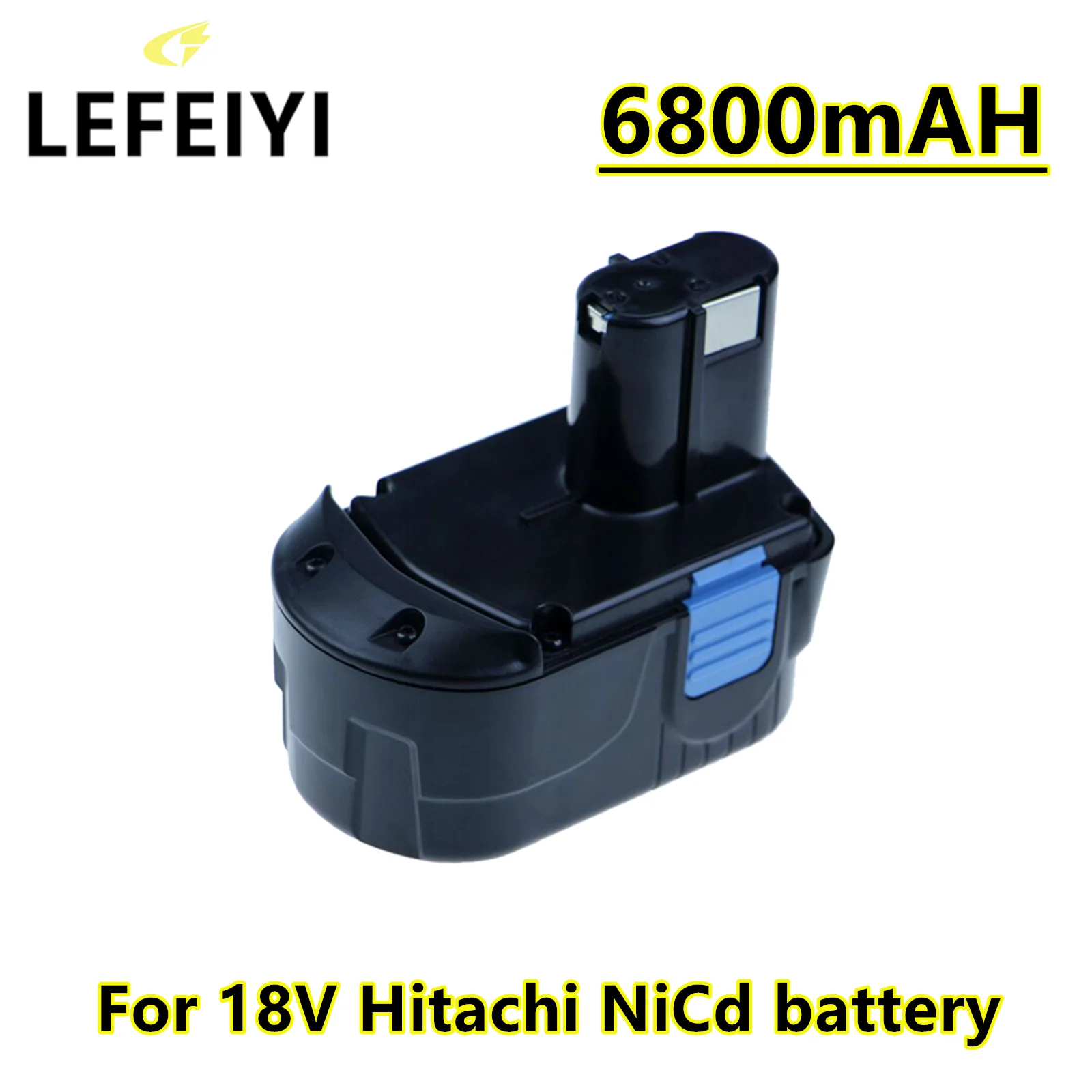 Rechargeable Battery 18v Ni-cd 6800mah For Hitachi Power Tool ...