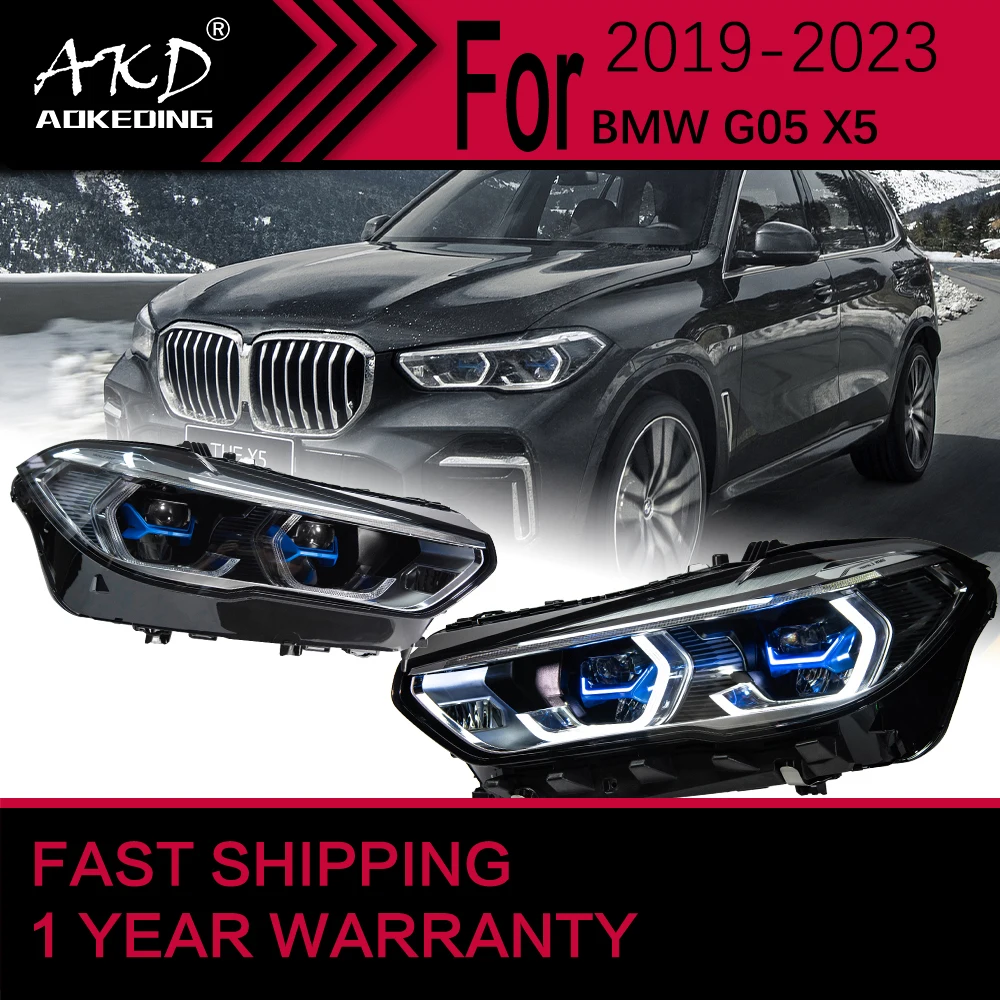 Car Lights for BMW G05 X5 LED Headlight 2019-2023 X5 Head Lamp Drl ...